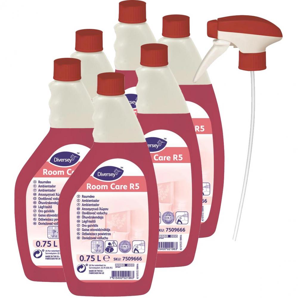 Diversey PAKIET Room Care R5 odświeżacze powietrza 6x750ml ...