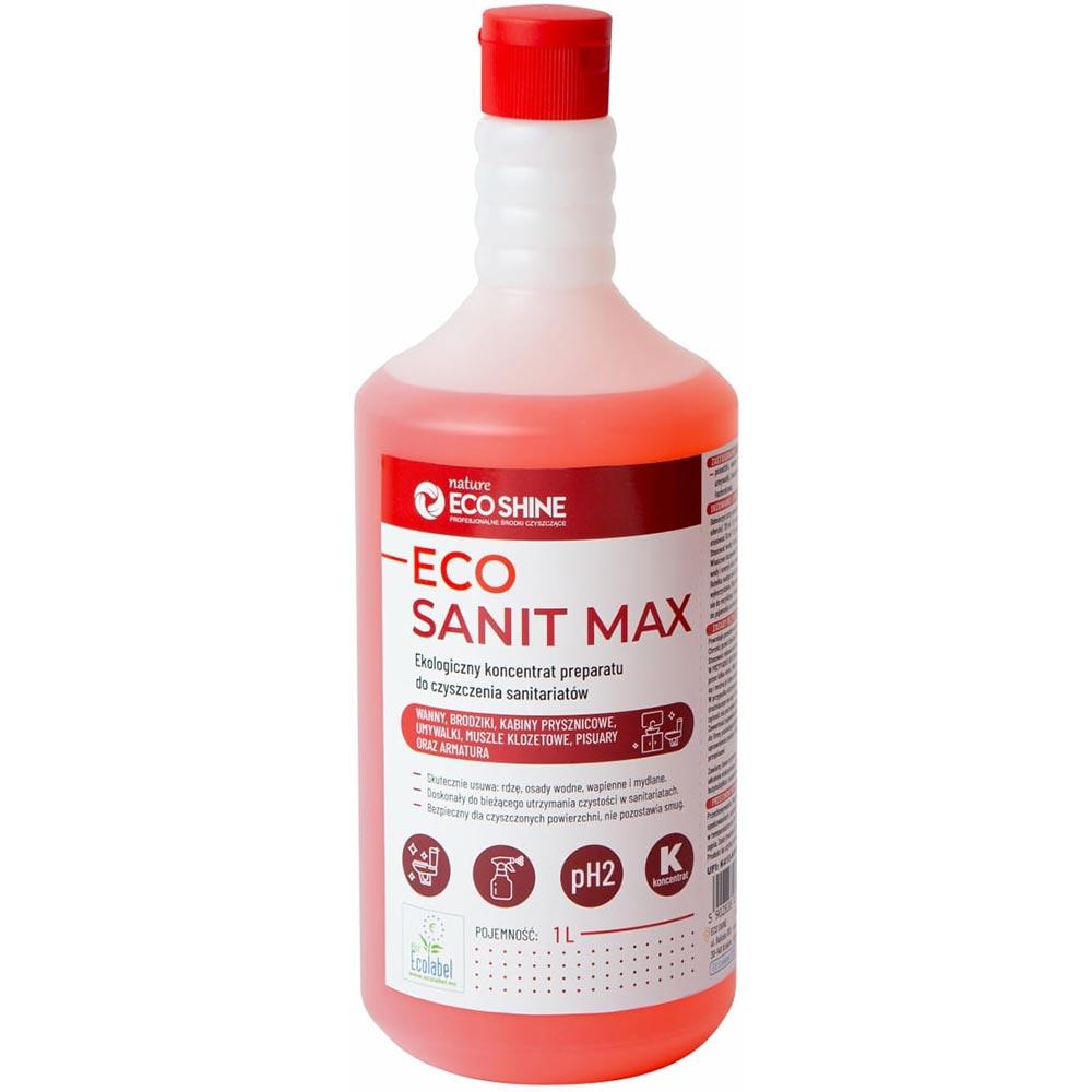 Eco Shine Eco Sanit Max 1L koncentrat do czyszczenia sanitariatów - CzystySklep.pl