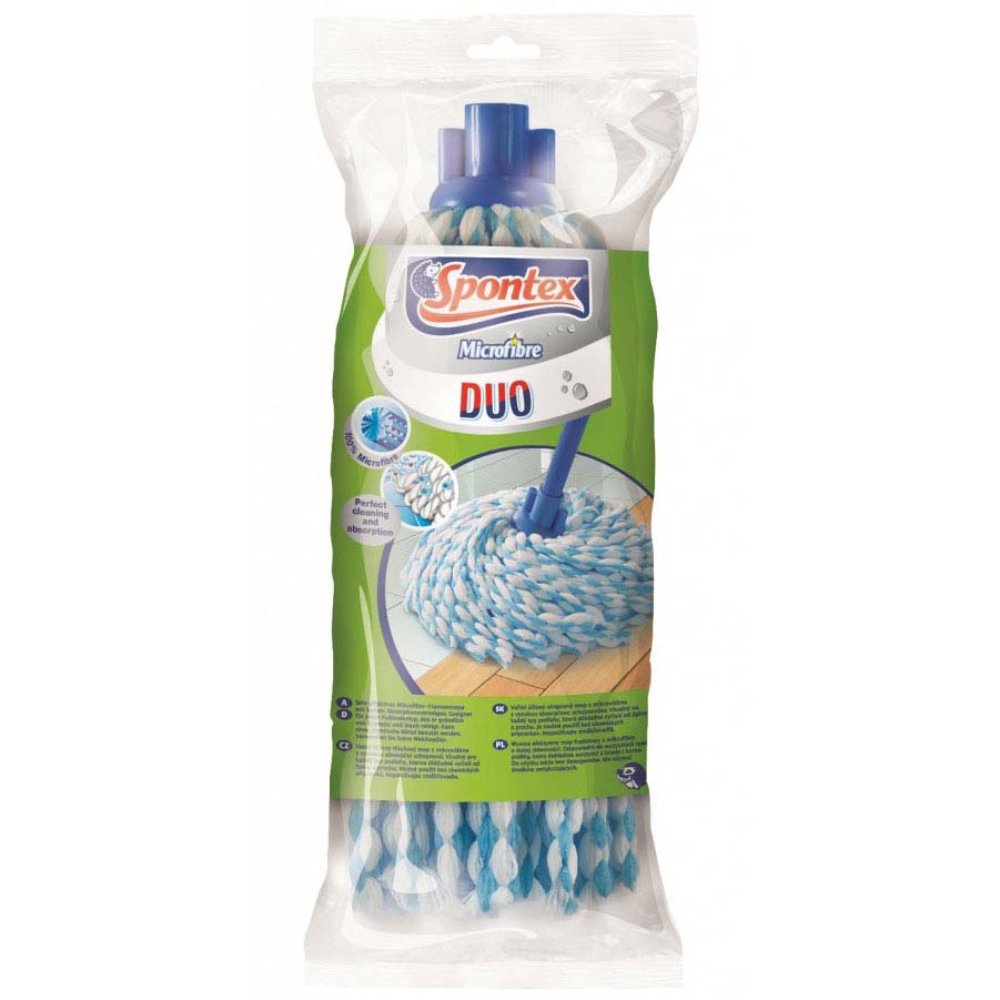 Spontex DUO mop z mikrofibry zapas - CzystySklep.pl