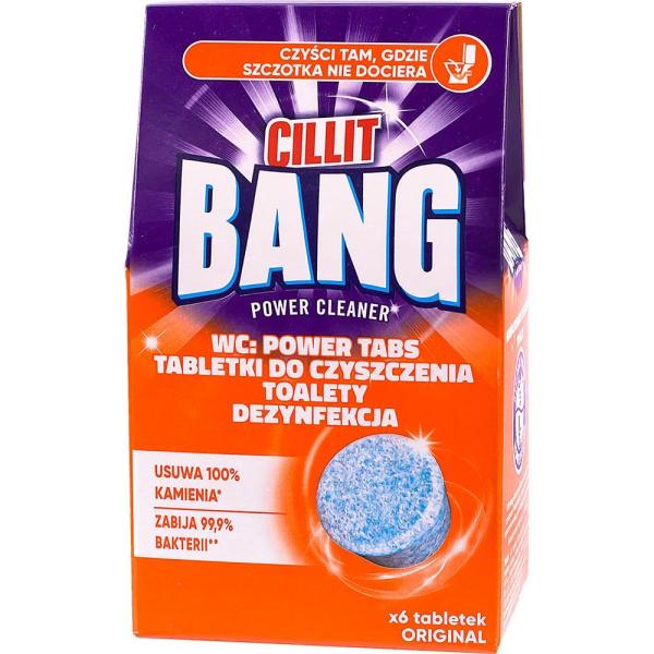 Cillit Bang Power Cleaner tabletki do czyszczenia toalety 6szt ...