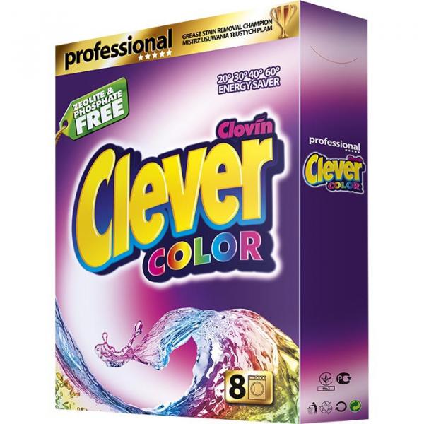Clever Color 600g proszek do prania tkanin kolorowych (krótki termin ...